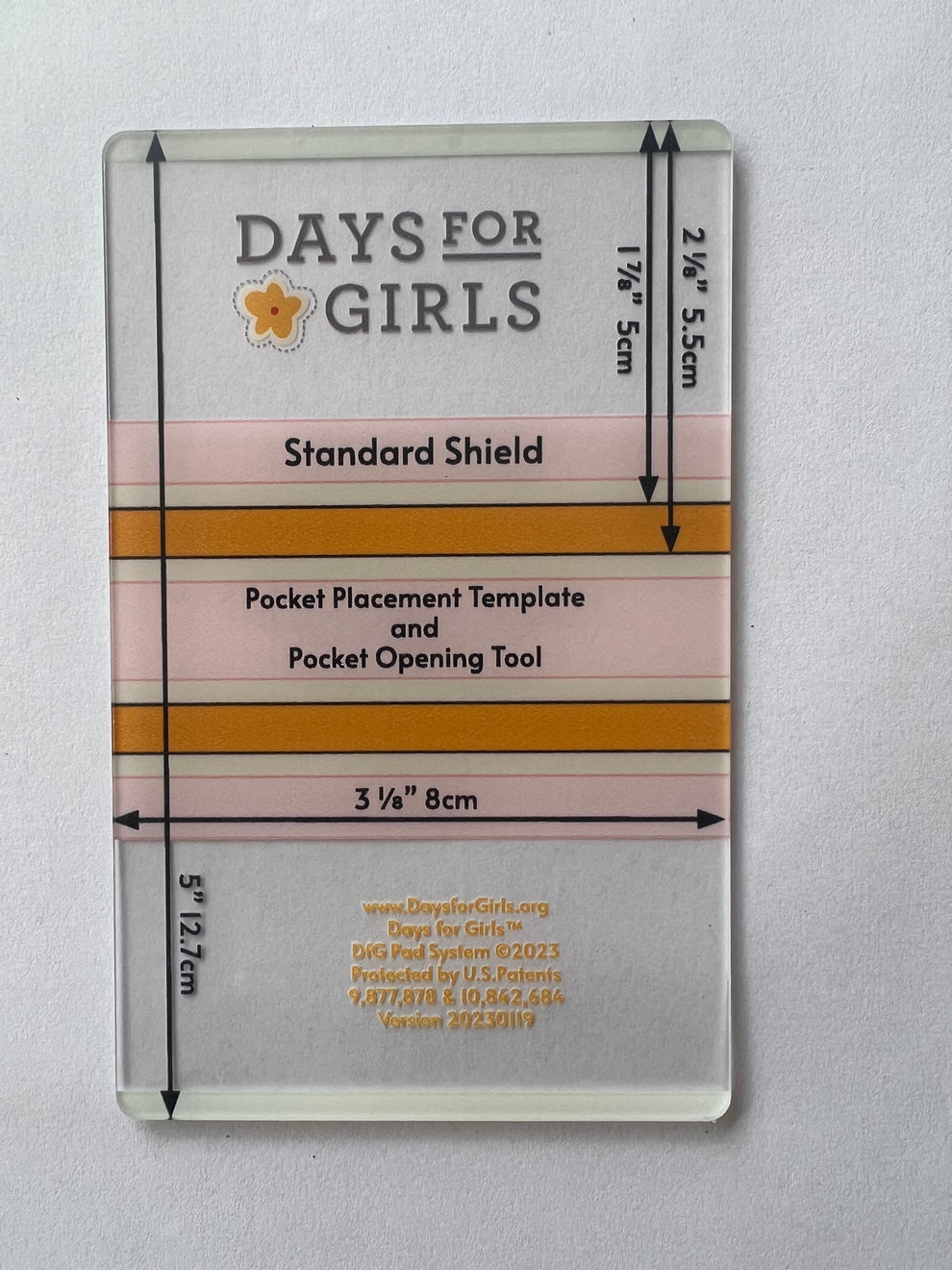 Individual Template Components- Standard Kit – Days for Girls International